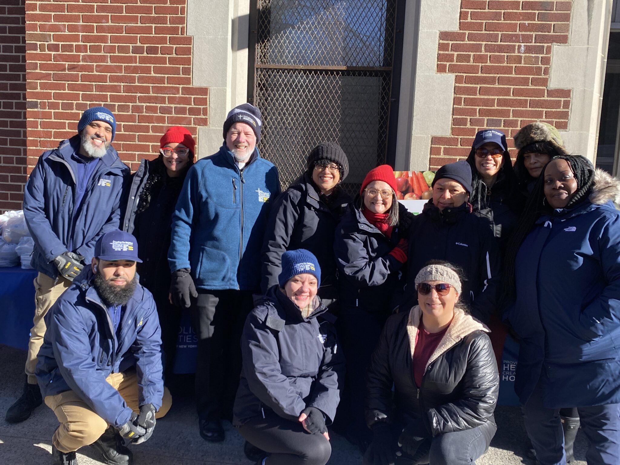 Catholic Charities of New York Hosted Ash Wednesday Food Pantry ...