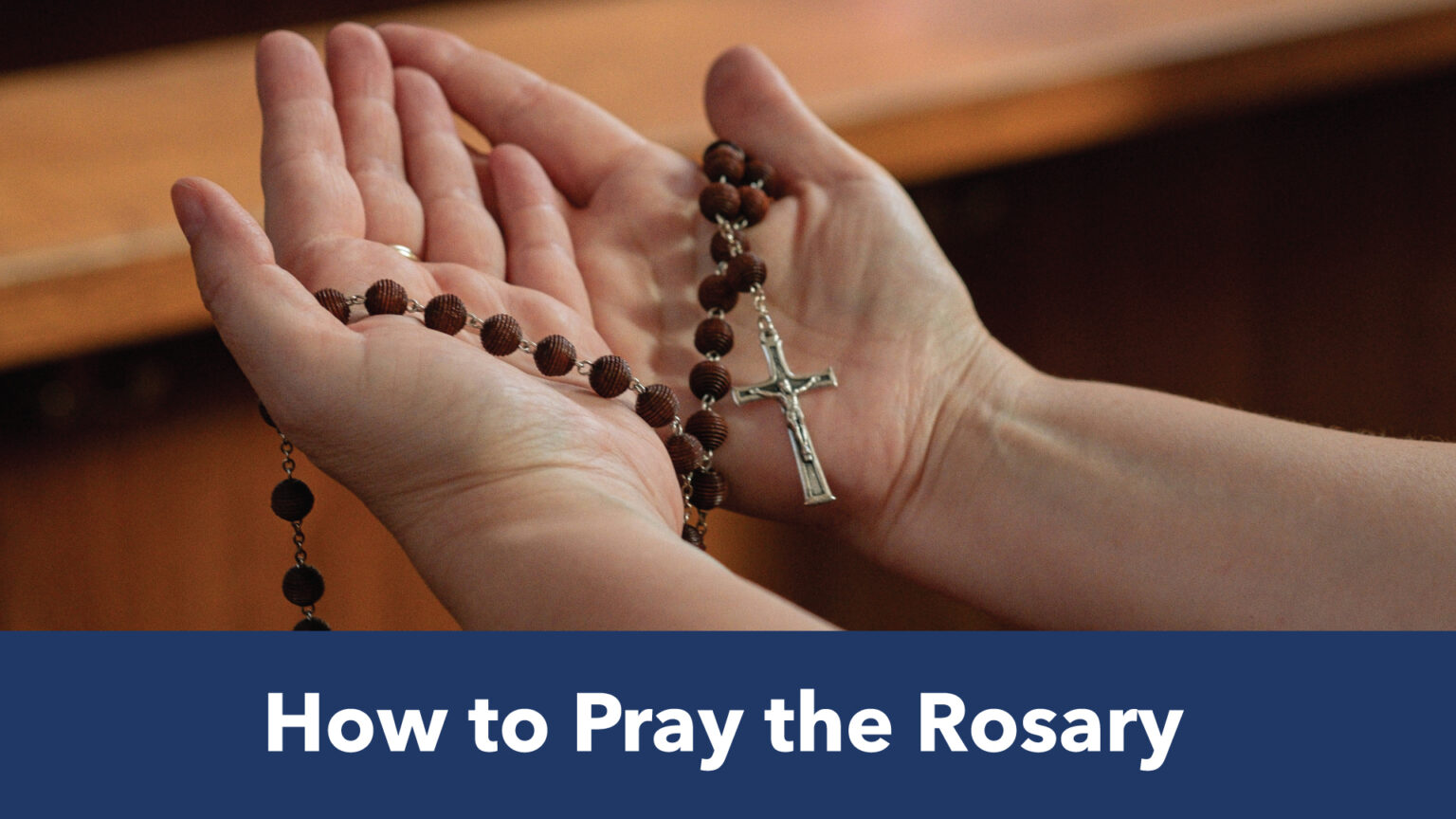How to Prayer the Rosary Guide from Catholic Charities - Catholic ...